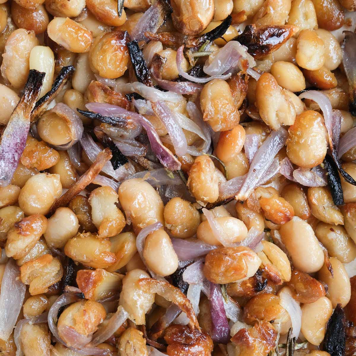 Crispy Butter Beans
