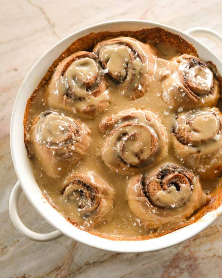 Brown Butter Cardamom Scrolls